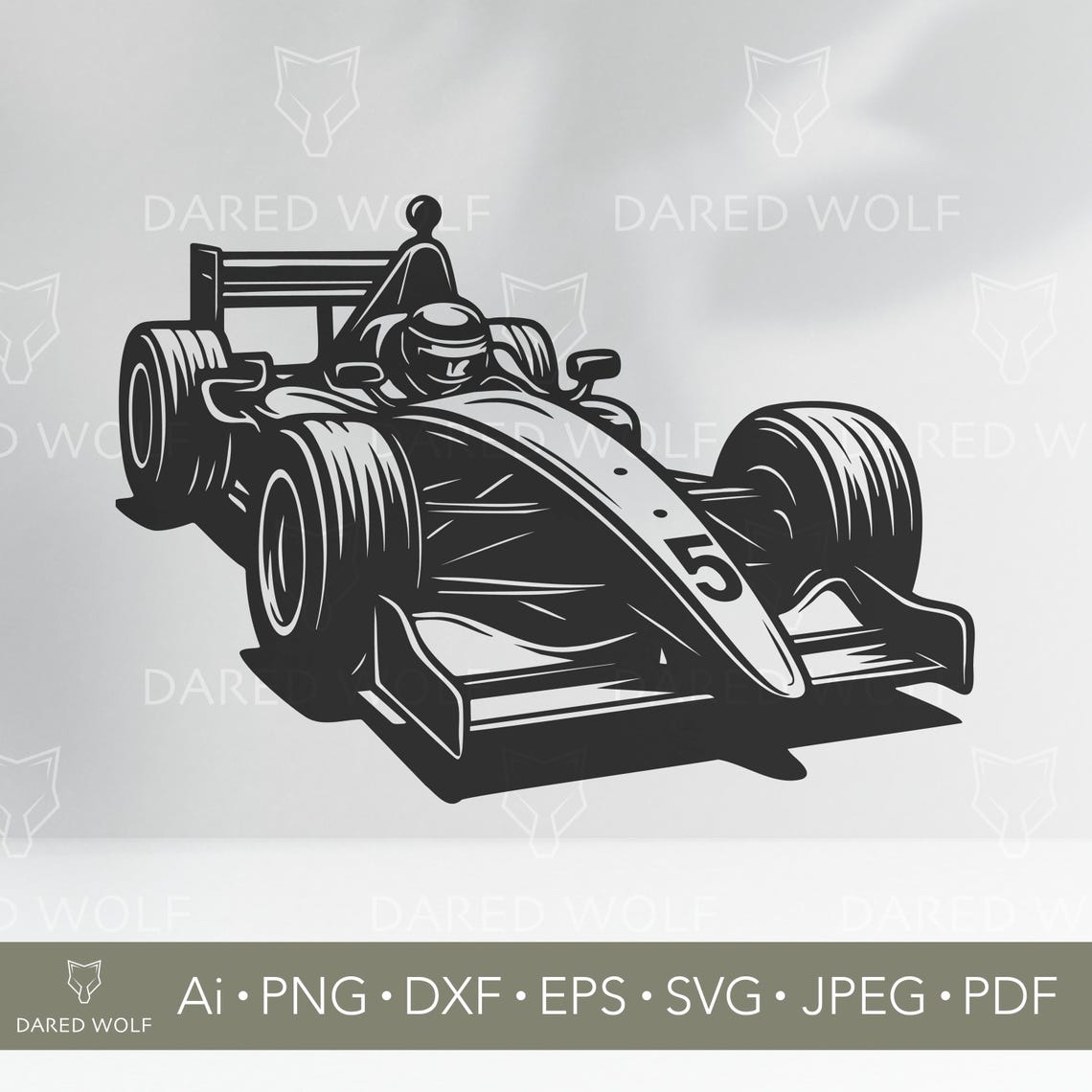 Race Car Vector Art | Formula SVG for Cricut and Silhouette | Racing ...