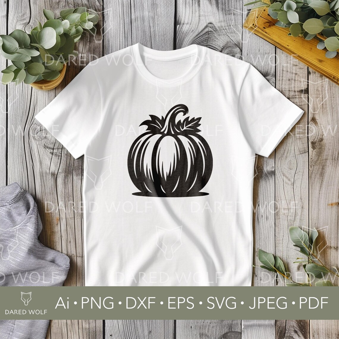 Autumn Pumpkin SVG Cut File: Fall Harvest Clipart (digital Download) - Etsy