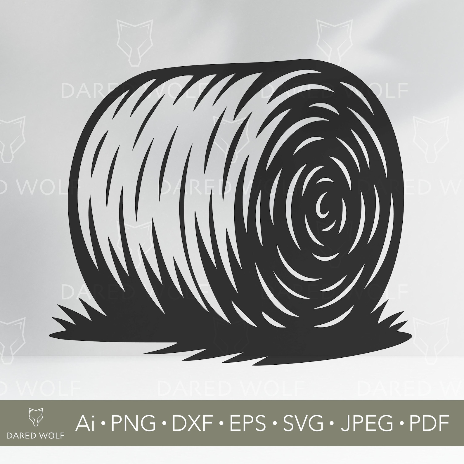 Hay Bale SVG Clipart: Farmhouse Vector Design for Cricut - Etsy Canada
