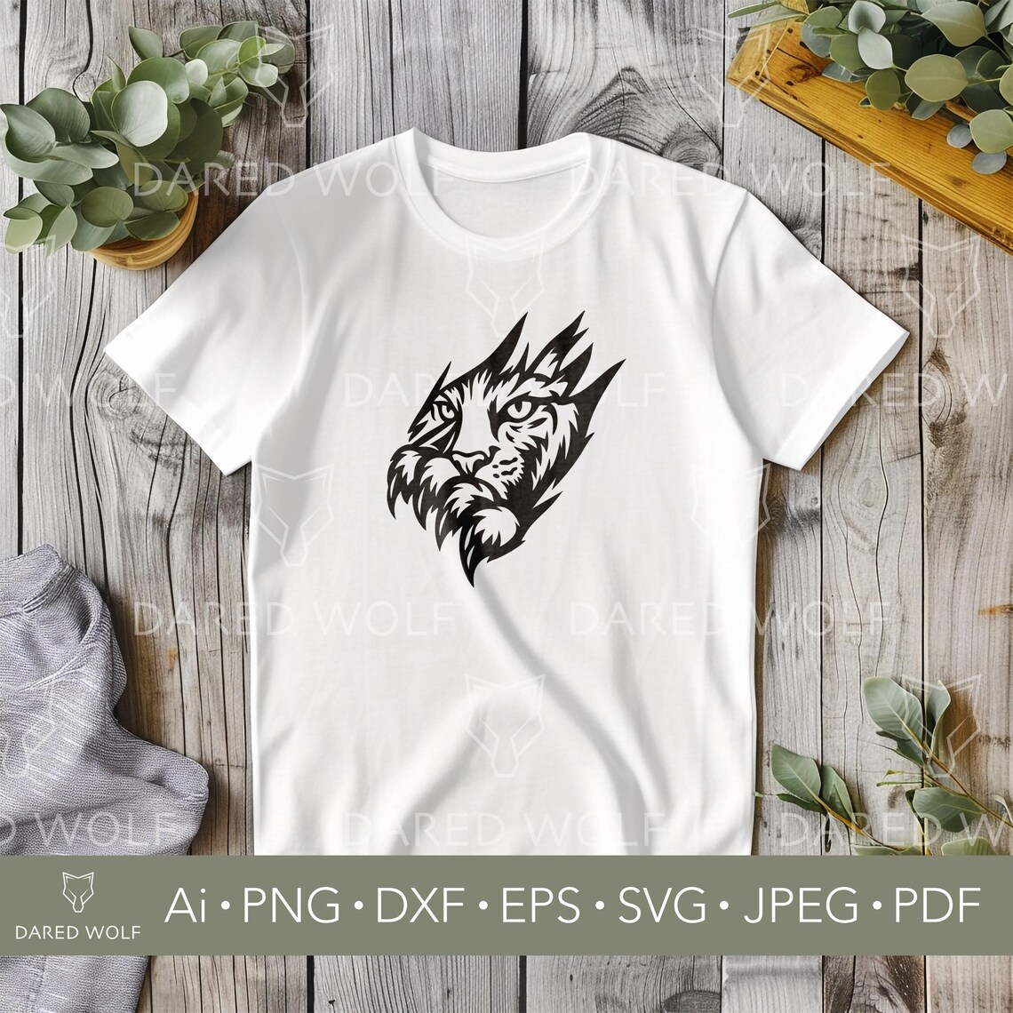 Bobcat Scratch Vector Art | Wildcat SVG for Cricut and Silhouette ...