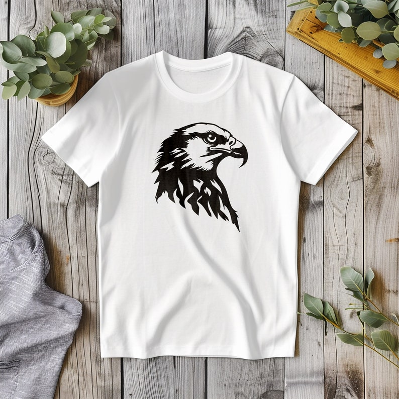 Hawk Head Vector Cut File | Hawk Head Clipart | Hawk Svg | Animal Avg ...