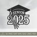 Senior 2025 Graduation SVG: Cap & Tassel Design (digital File) - Etsy