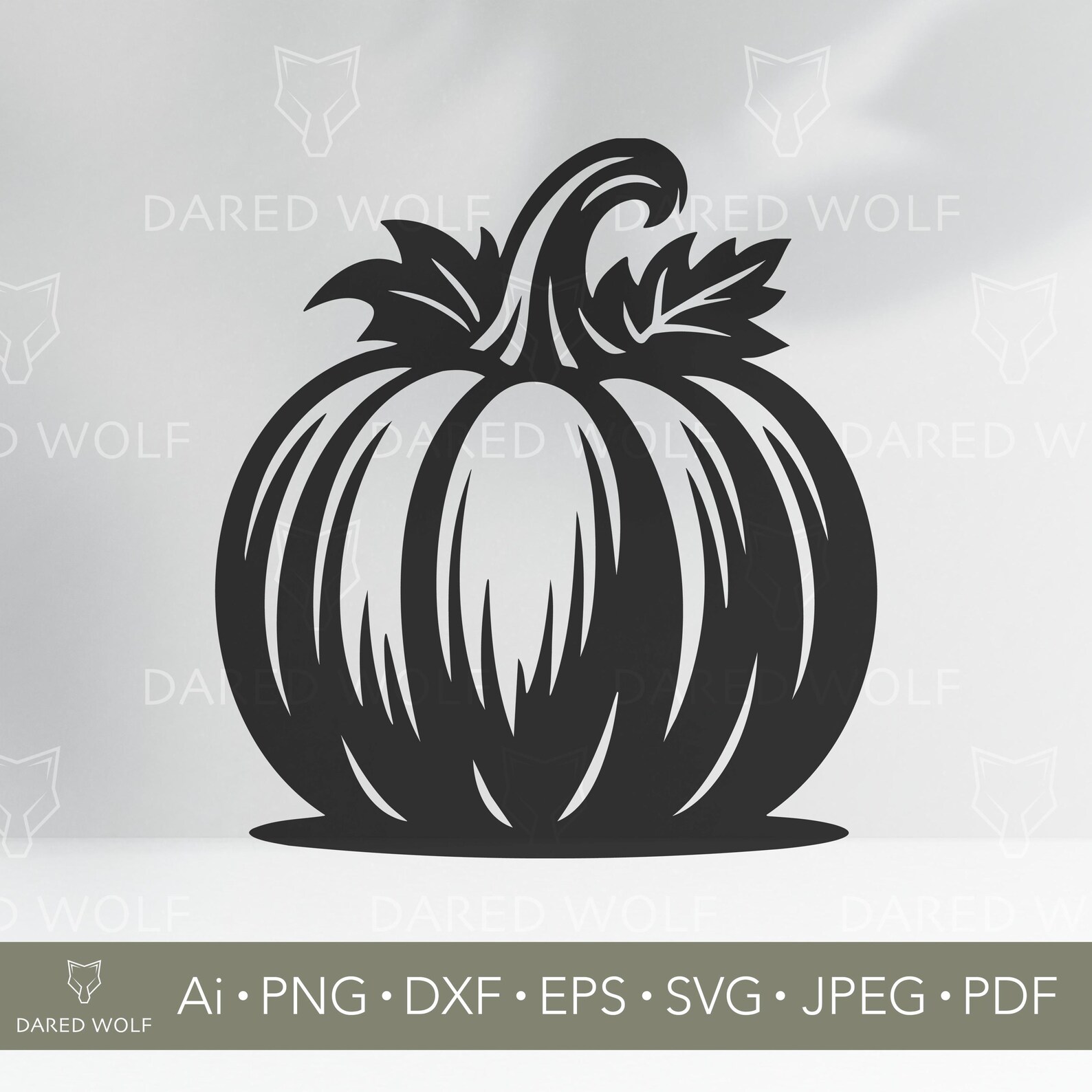 Autumn Pumpkin SVG Cut File: Fall Harvest Clipart (digital Download) - Etsy