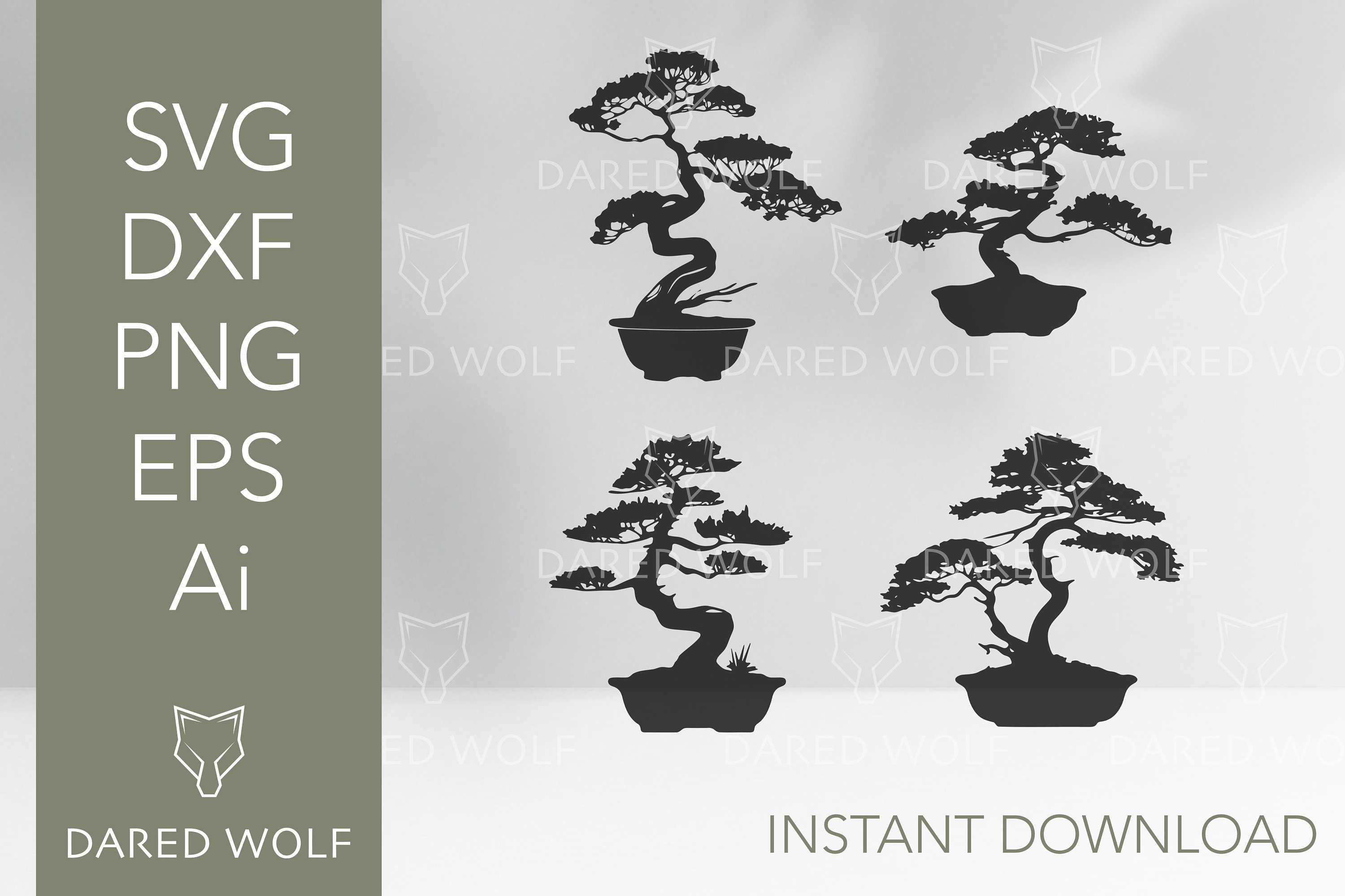 Bonsai Tree Vector Cut File Bonsai Tree Clipart Bonsai Tree Svg Bonsai ...