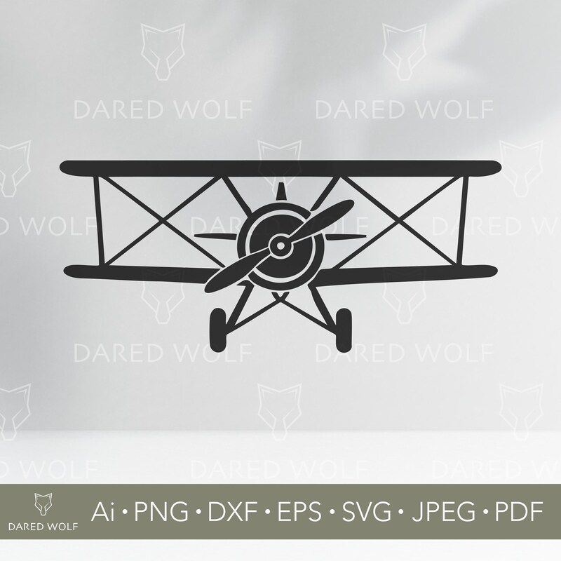 Biplane Decals - Etsy