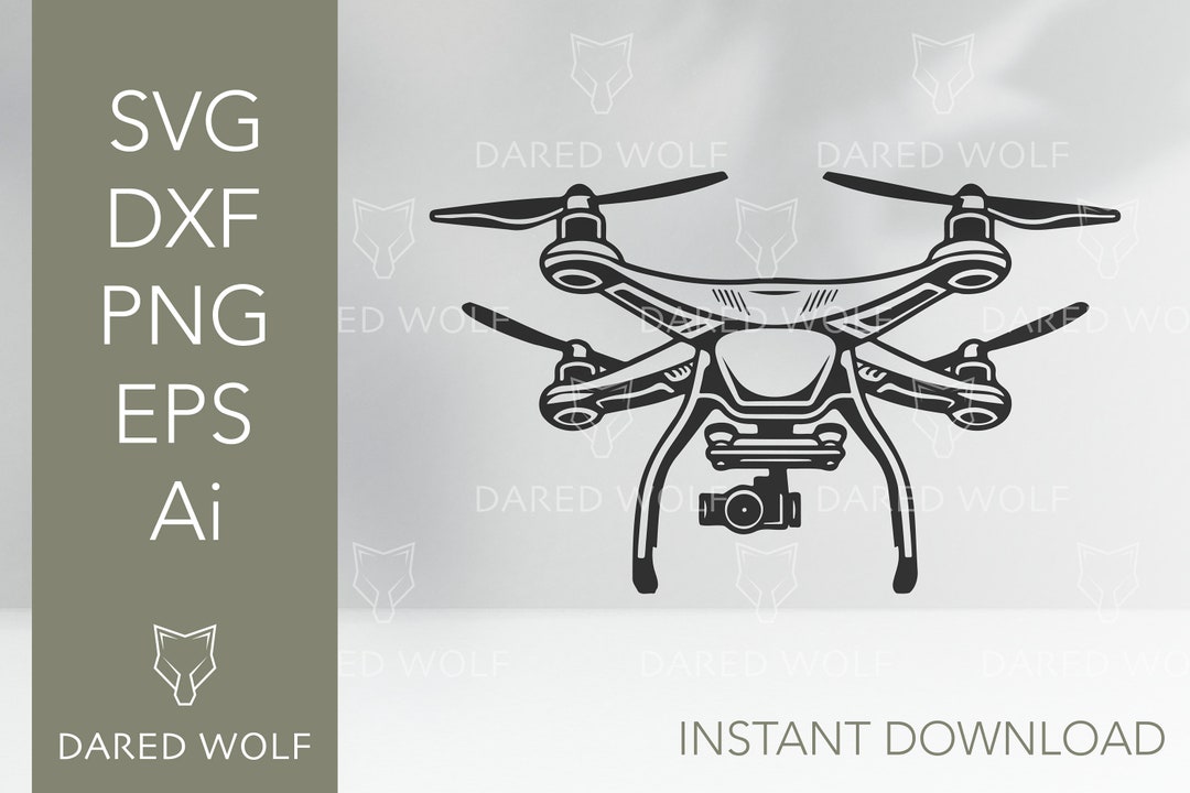 Drone Vector Cut File Drone Pilot Clipart Drone Svg Camera Drone Svg ...