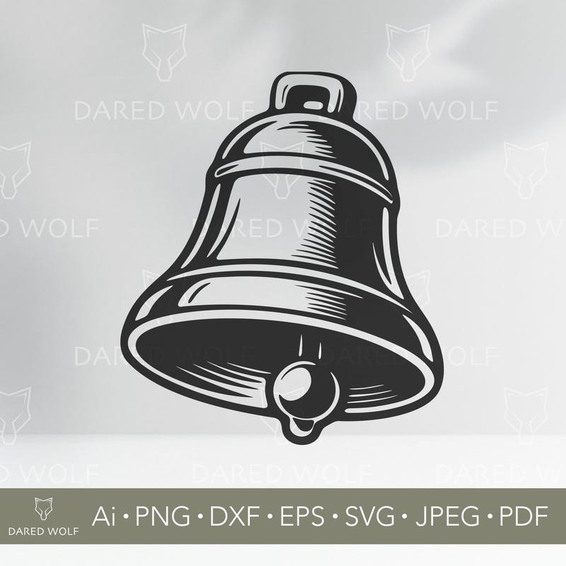 Ringing Bell Clipart - Etsy