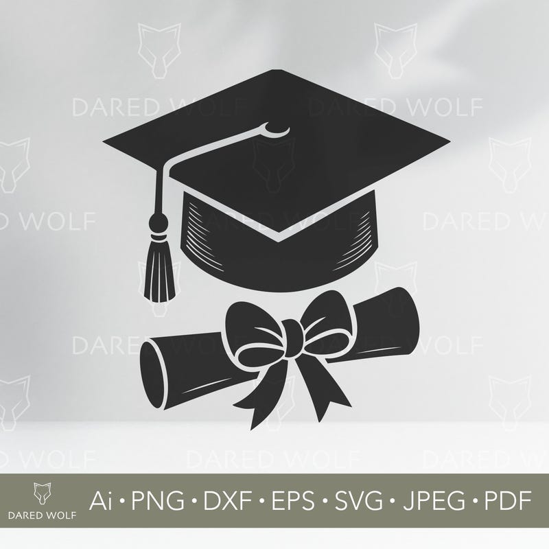 Graduation Cap Svg - Etsy