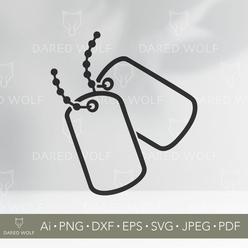 Dog Tag - Etsy