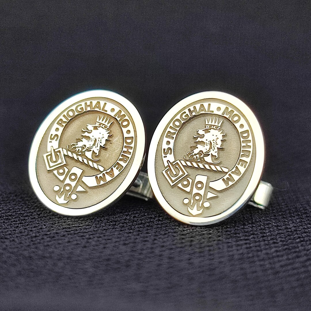 Crest Cufflinks, Gift for Men, Family Crest Cufflinks,coat of Arms ...