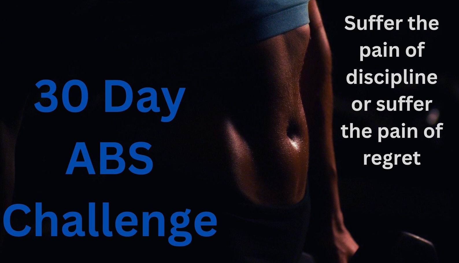 30-day Abs Training, Core, Build Strength, Flat Abs Challenge, 30-day ...