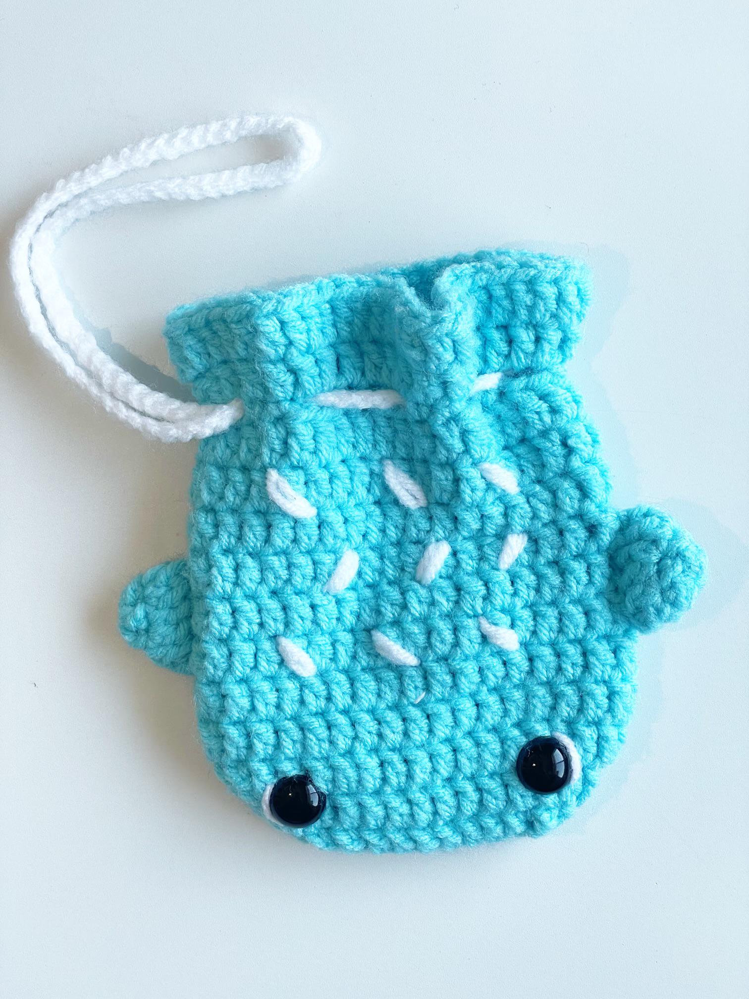 Crochet Whale Pouch - Etsy