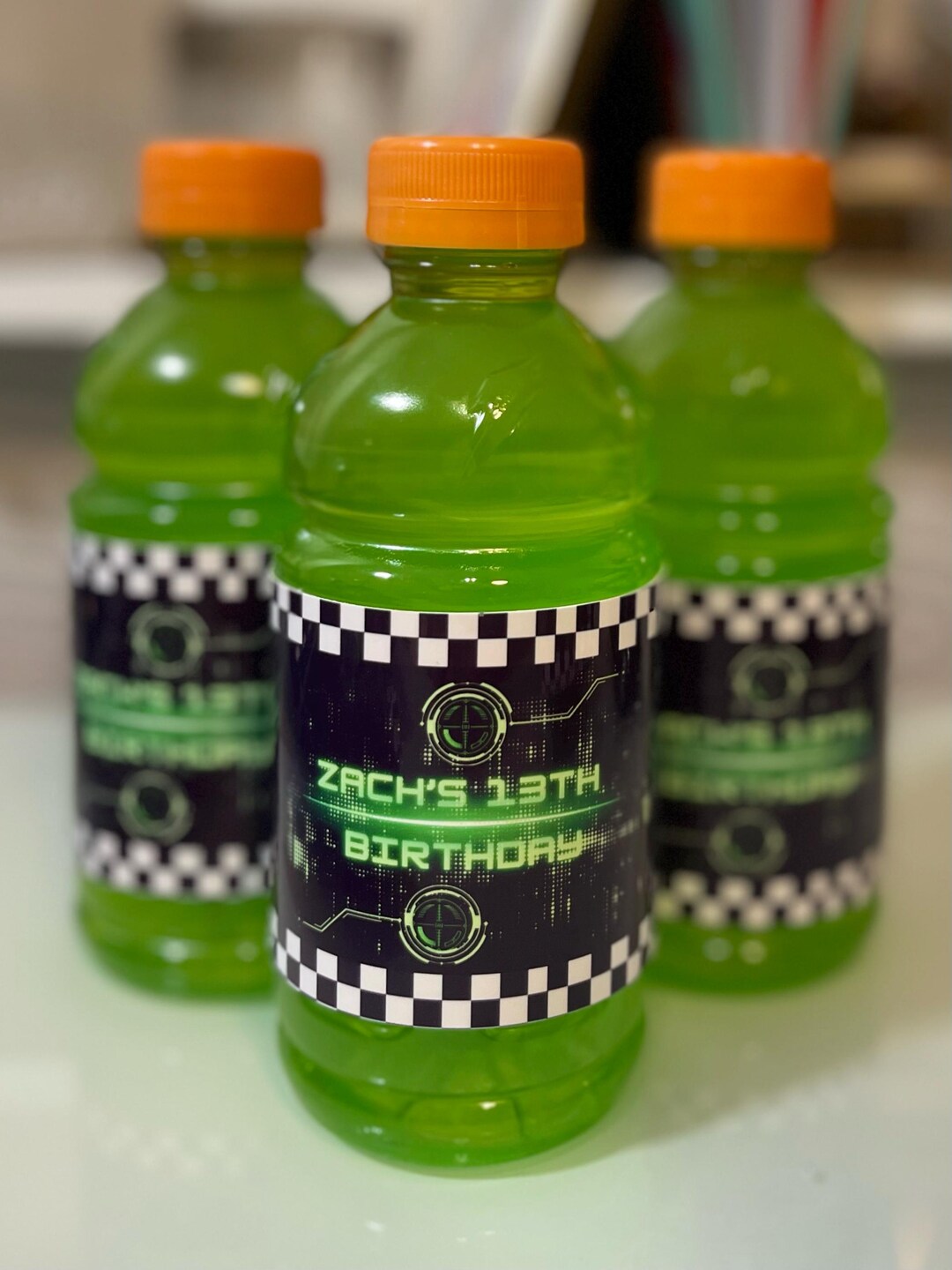 Personalized Gamer Gatorade Labels 12 Fl Oz. - Etsy