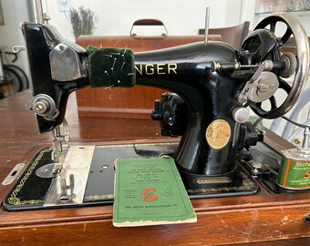 Vintage Singer Sewing Machine - Etsy