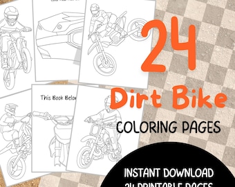 supercross dirt bike coloring pages