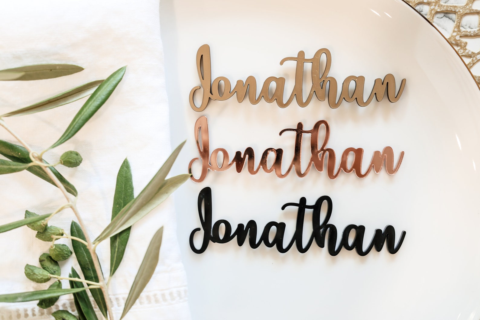 Acrylic Name Tags,table Name Tags,wedding Name Tags,event Table Setting ...