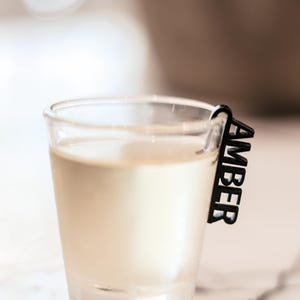 Shot Glass Drink Name Tags,table Name Tags,wedding Name Tags,event ...