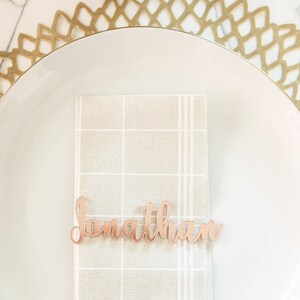Acrylic Name Tags,table Name Tags,wedding Name Tags,event Table Setting ...