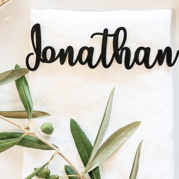 Table Name Tags - Etsy