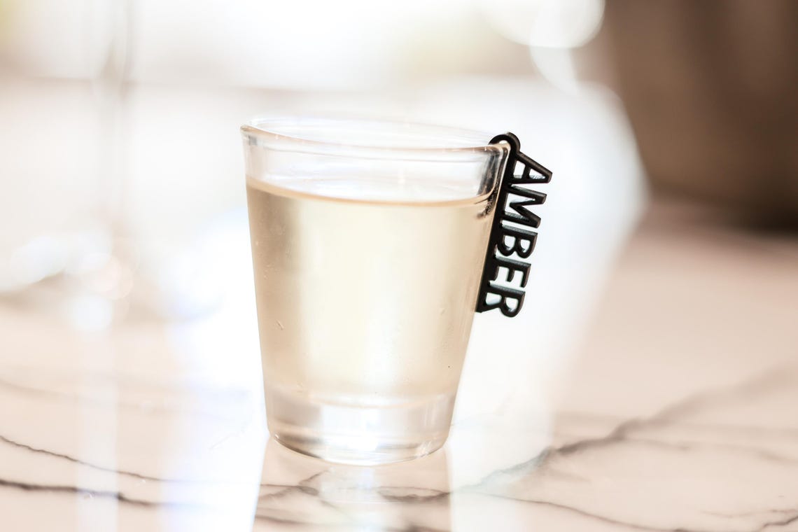 Shot Glass Drink Name Tags,table Name Tags,wedding Name Tags,event ...