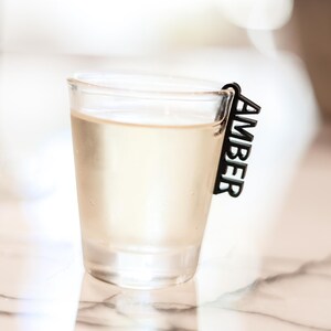 Shot Glass Drink Name Tags,table Name Tags,wedding Name Tags,event ...