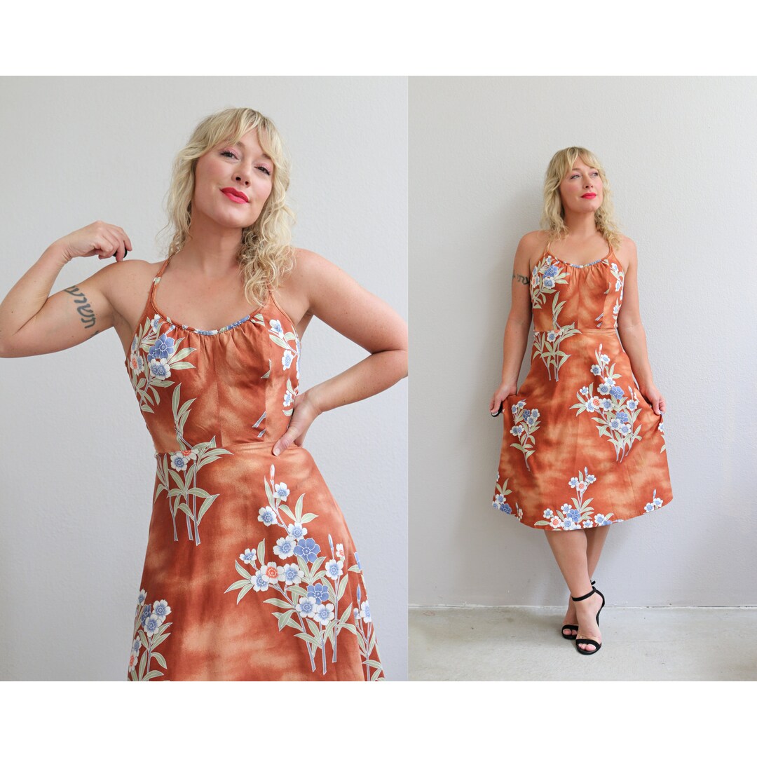 1970's Vintage Liberty House Hawaiian Dress ~ Women's Small to Medium ...