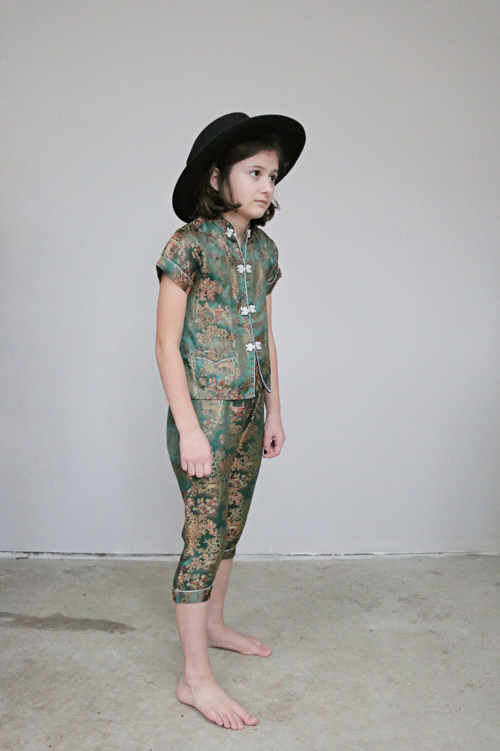 1960's Solz Squirrel Chinese Pants and Shirt Set // | Etsy