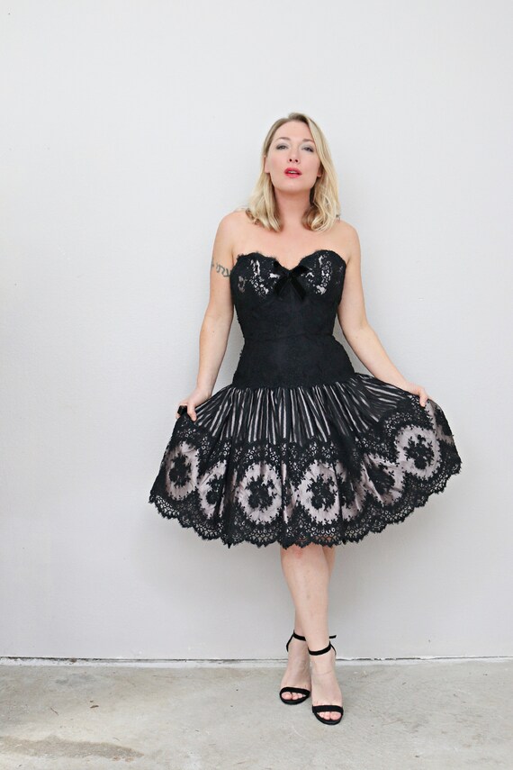 1990's Chris Kole Silk Drop Dress // Women's Extra Sm… - Gem