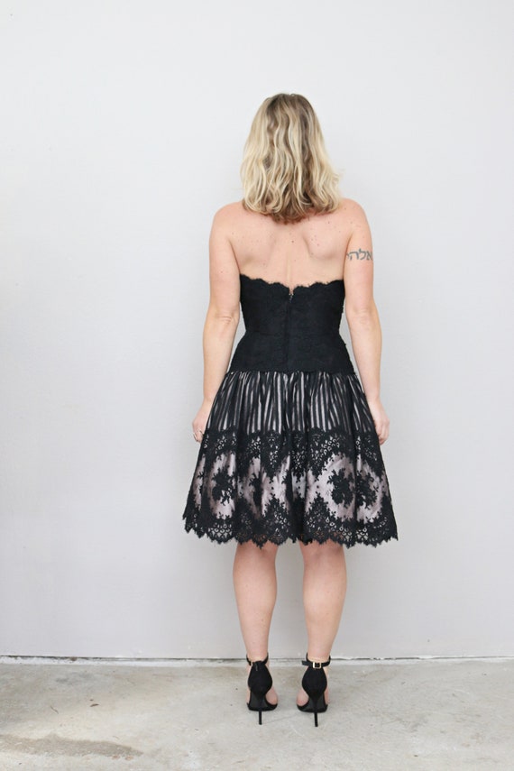 1990's Chris Kole Silk Drop Dress // Women's Extra Sm… - Gem