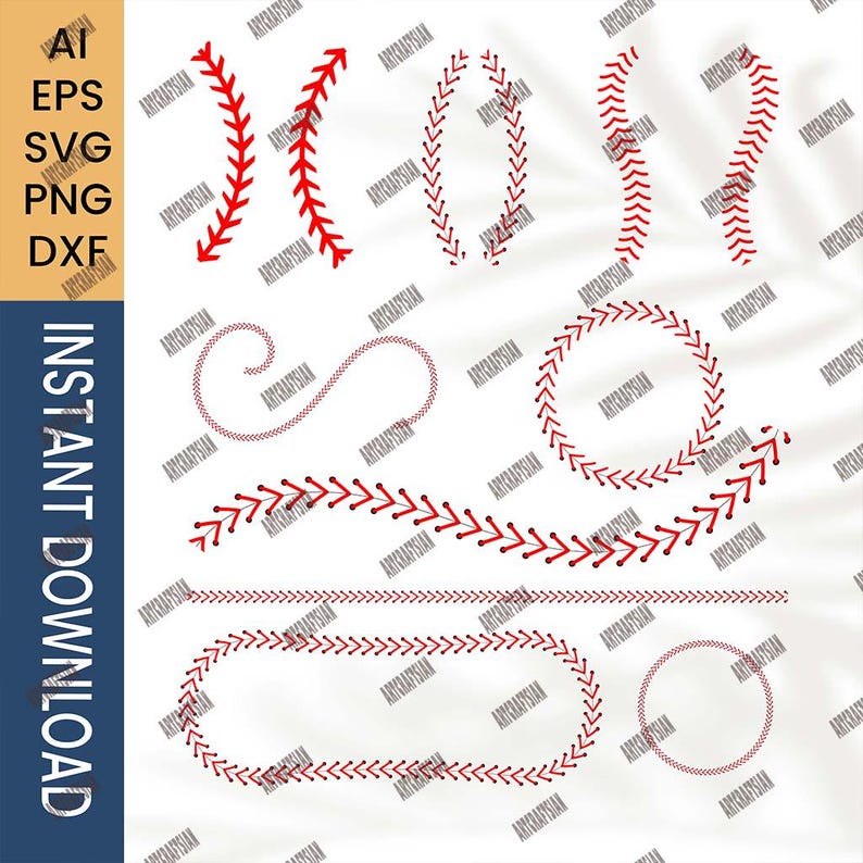 Baseball Stitches Svg, Baseball Laces Svg, Baseball Svg, Baseball ...