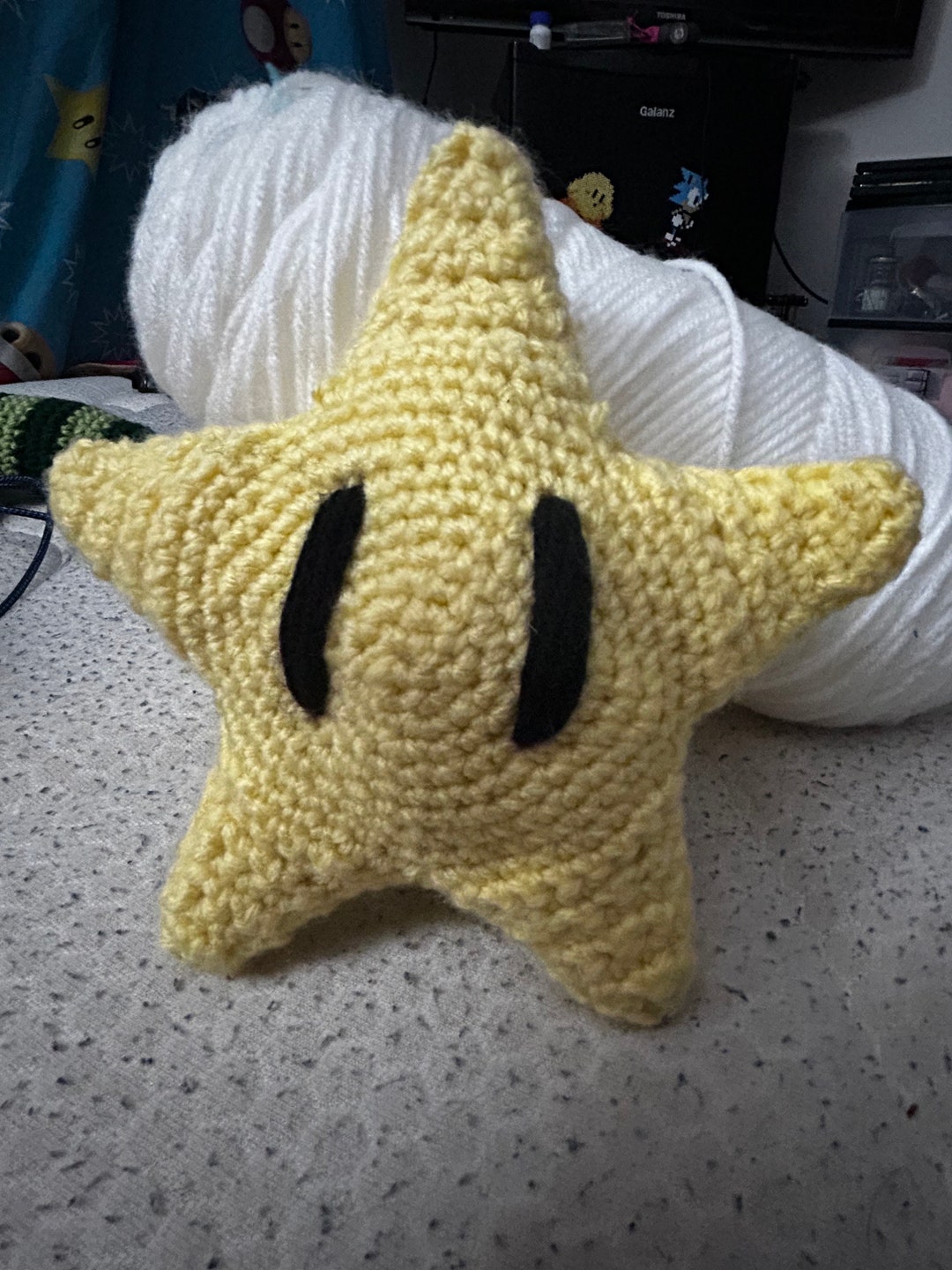 Super Mario Star Plush - Etsy