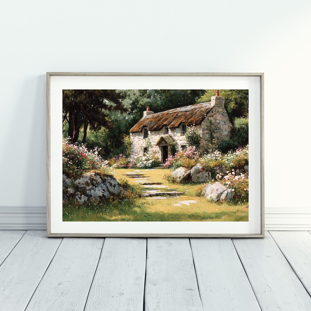 English Cottagecore Printable Art Your Own Artwork Instant Download - Etsy