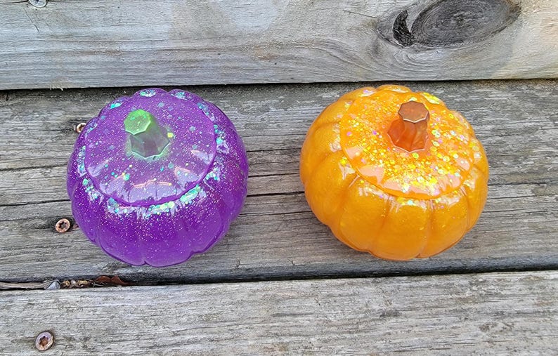 Customizable Pumpkin Candy Jewelry Box - Etsy