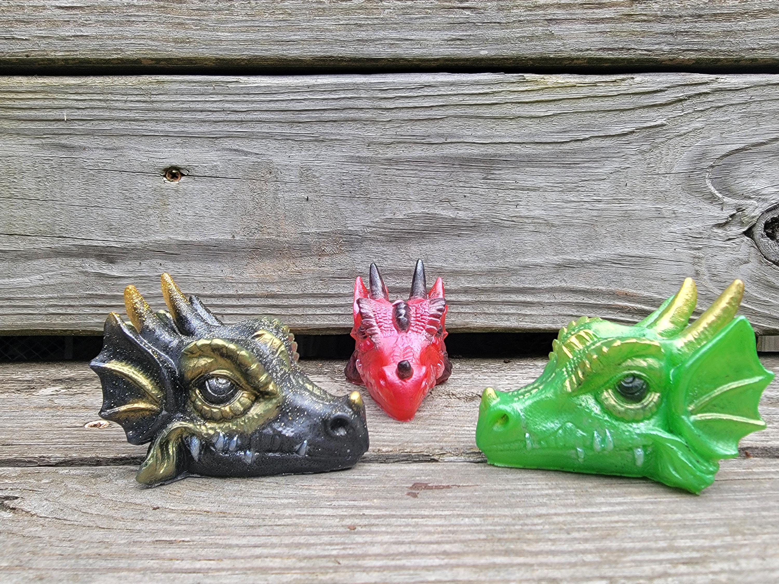 Custom Dazzling Dragon Head - Etsy