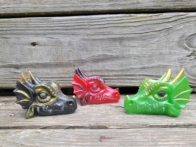 Custom Dazzling Dragon Head - Etsy