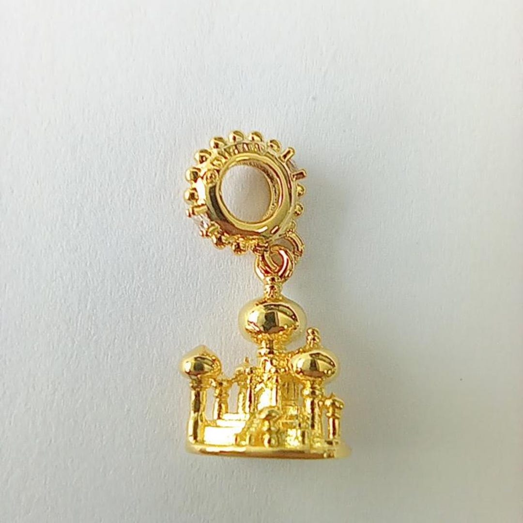 Aladdin Agrabah Castle Charm PANDORA Sterling Silver S925 - Etsy