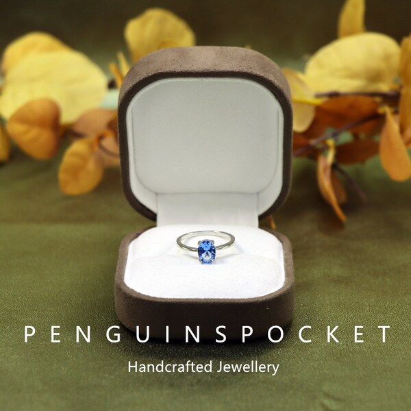 Blue Gemstone Ring - Etsy