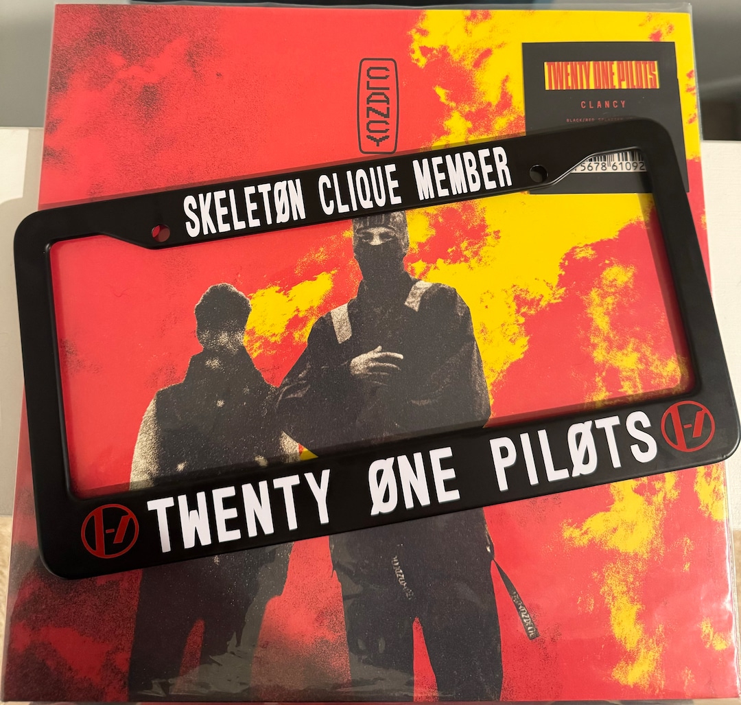 Twenty One Pilots License Plate Frame - Etsy