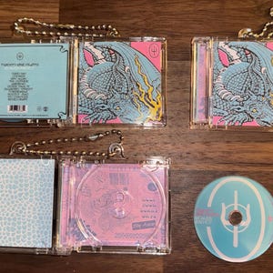 Twenty One Pilots NFC CD (mini) Album Keychains - Etsy