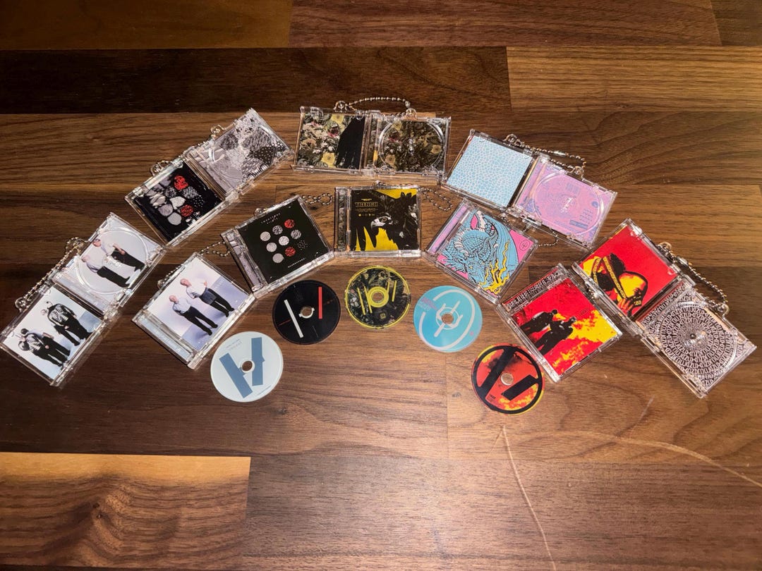 Twenty One Pilots NFC CD (mini) Album Keychains - Etsy