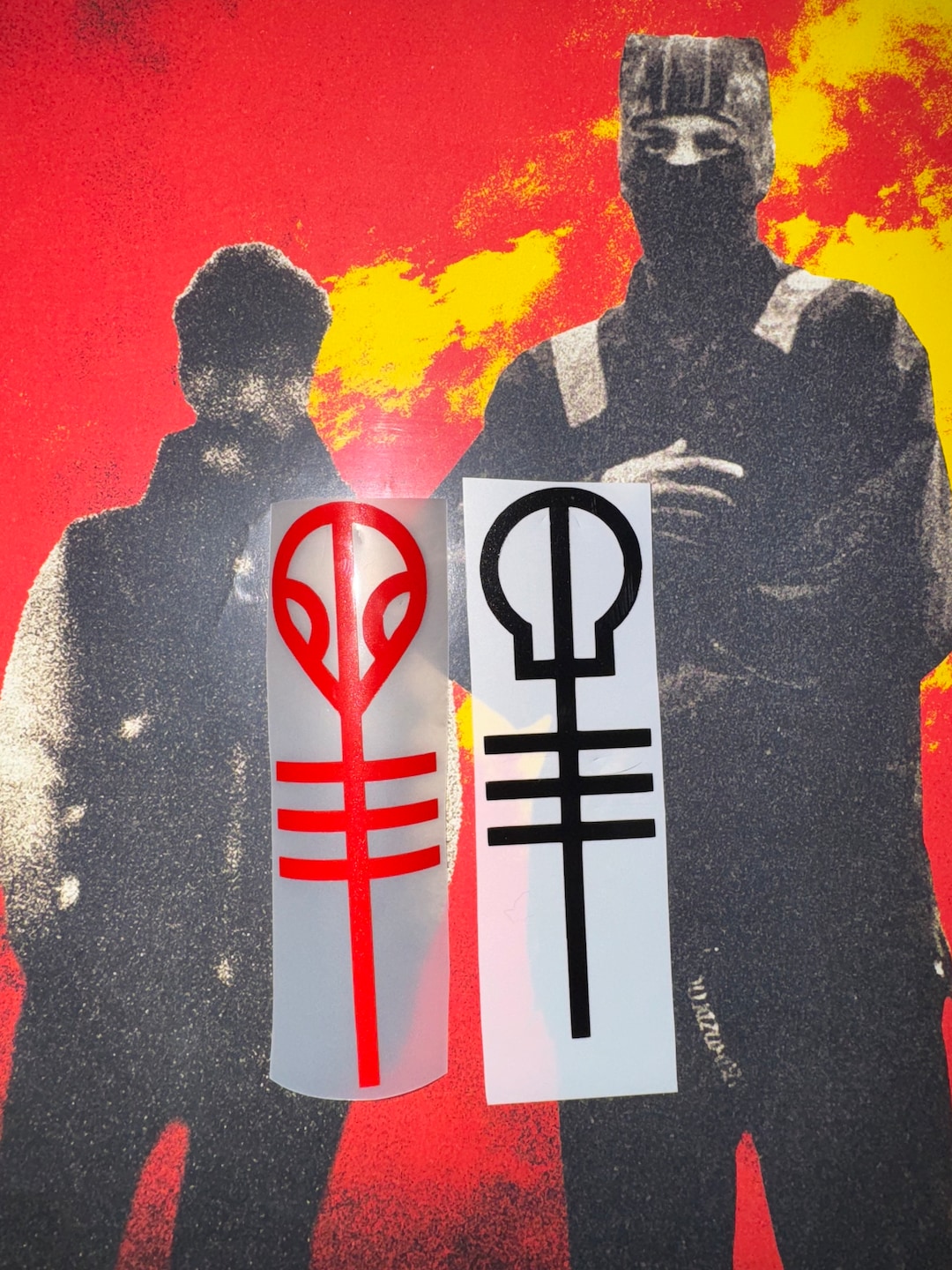 Twenty One Pilots Skeleton and Alien Duo Sticker Pack - Etsy