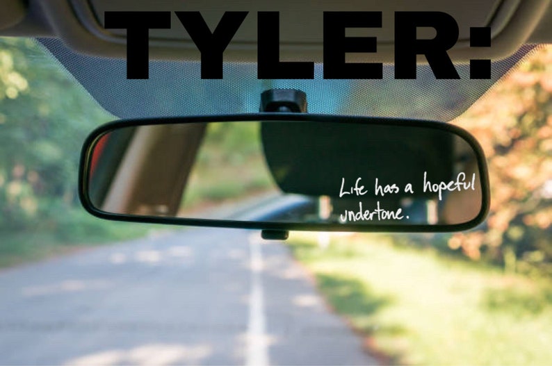 Twenty One Pilots Migraine Mirror Decal (tyler Joseph & Josh Dun ...