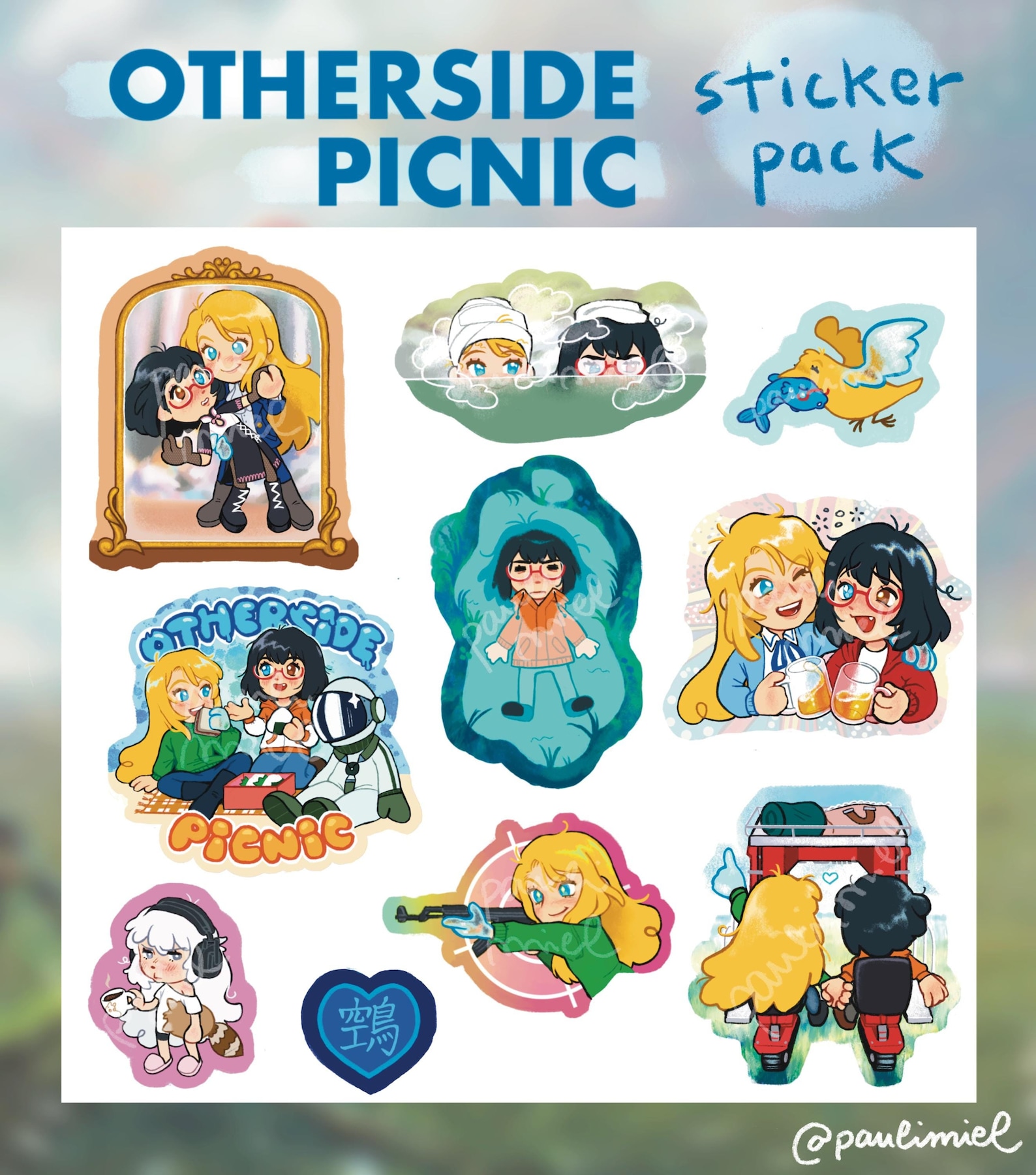 Otherside Picnic: Sticker Pack - Etsy