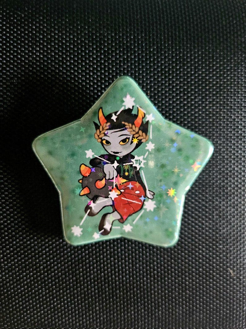 Homestuck - Troll Star Pin - Etsy