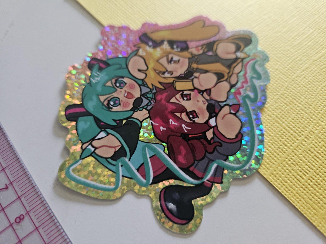 Vocaloid - Triple Baka Sticker - Etsy