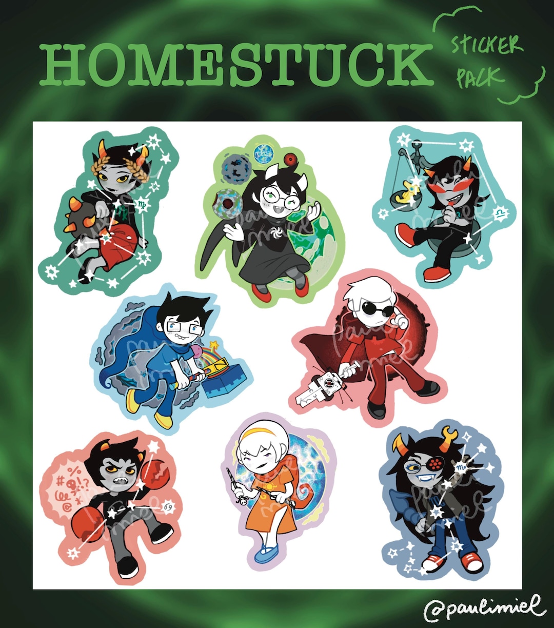 Homestuck: Beta Kids Sticker Pack - Etsy
