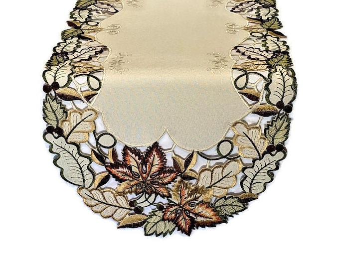 Crochet Fall Doily 12 Inches - Etsy