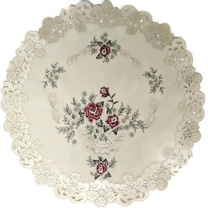 Table Runner, Dresser Scarf, Table Cloth, Place Mat or Doily With ...