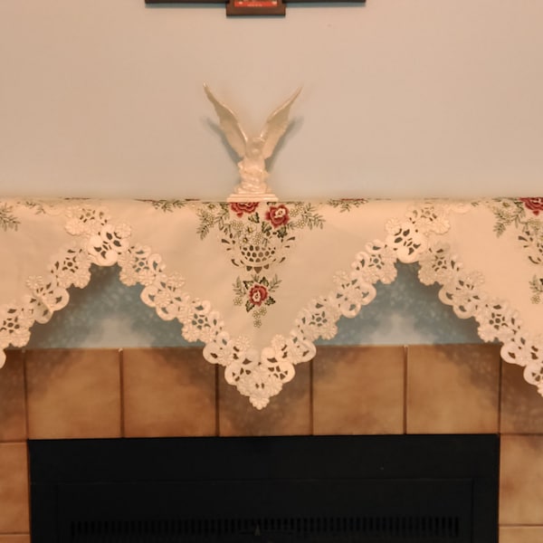 Fireplace Mantel Scarf - Etsy