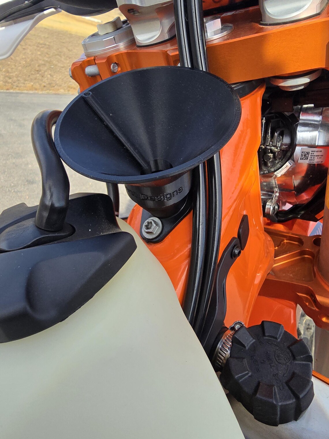 Two Stroke Oil Funnel Made for KTM, Husqvarna, Gas Gas Dirt Bikes. - Etsy